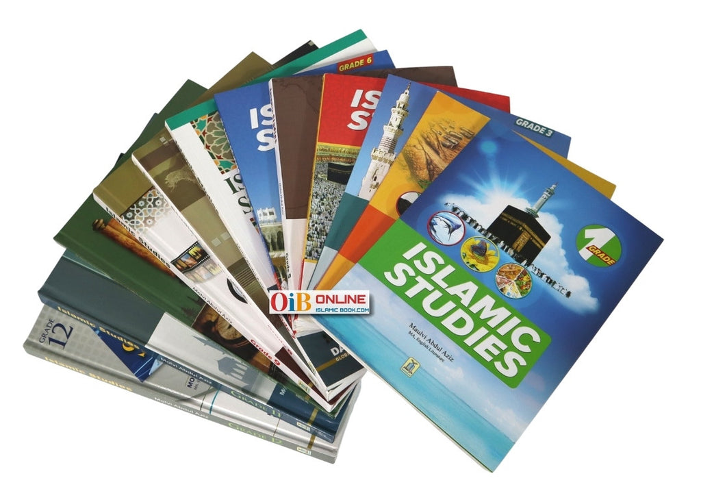 Islamic Studies Grades 1-12 (Set of 12 Books) – DARUSSALAM US