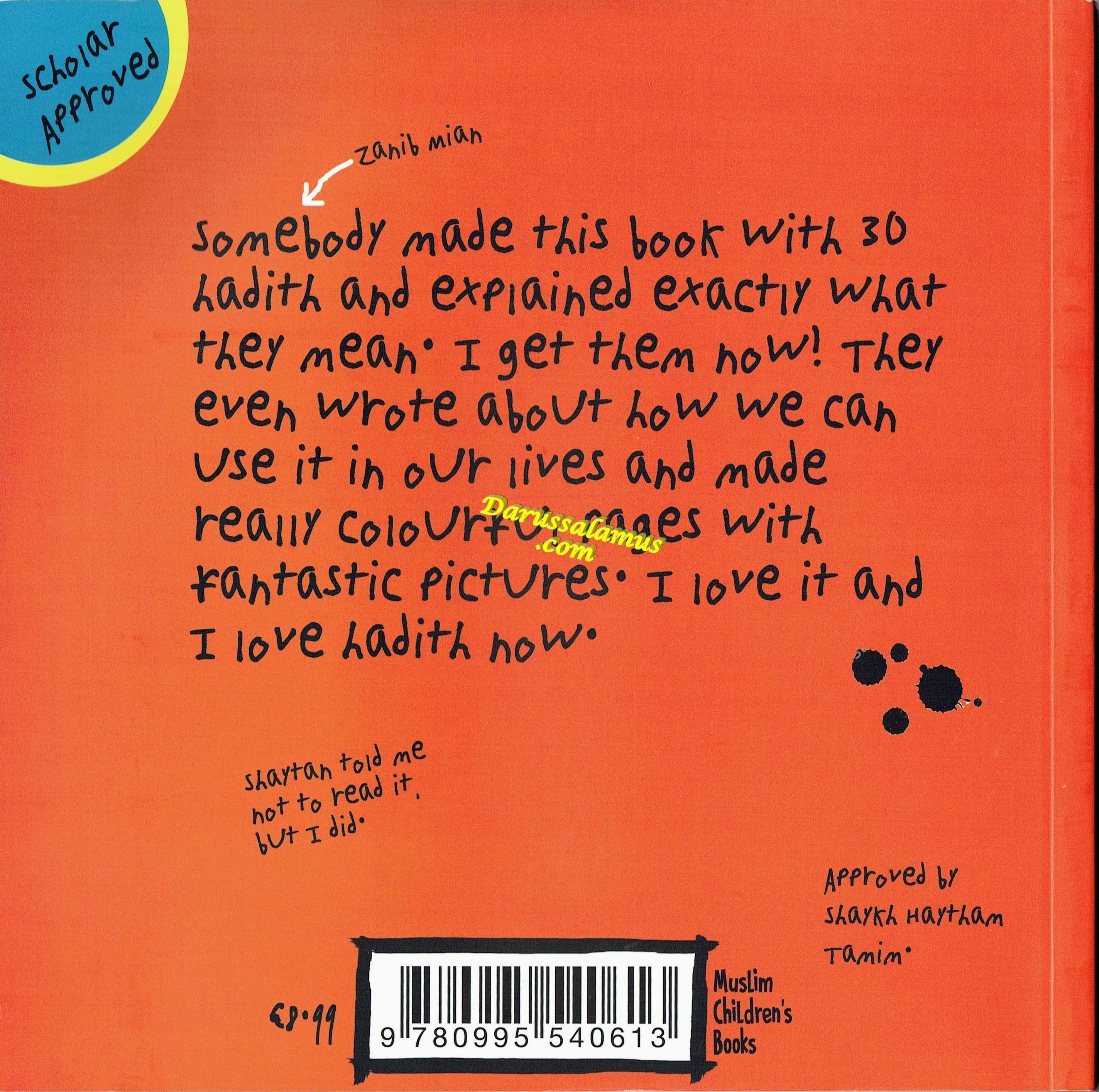 30 Hadith for kids By Zanib Mian,9780995540613, – DARUSSALAM US