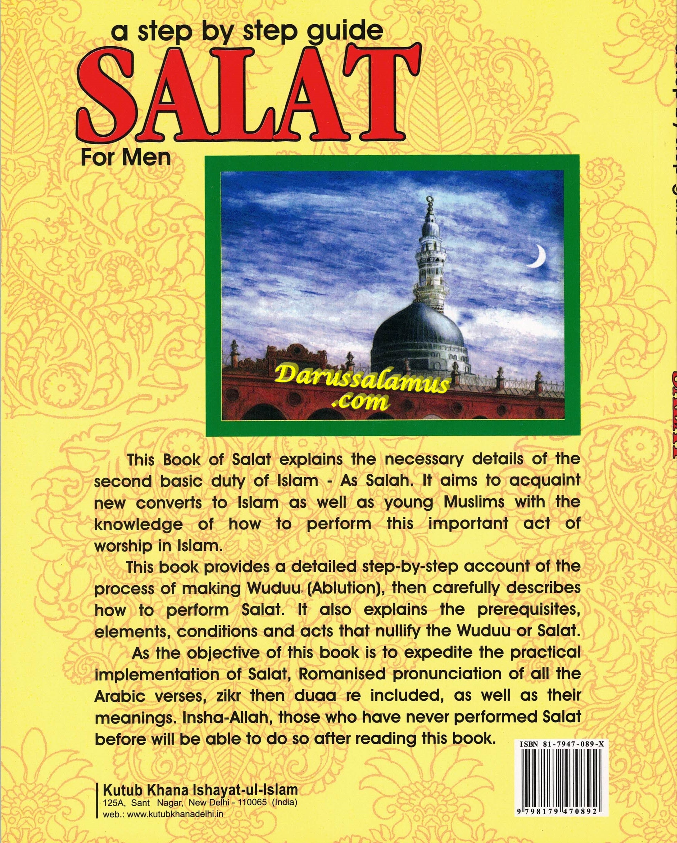 A Step by Step Guide Salat For Men Prayer Guide – DARUSSALAM US