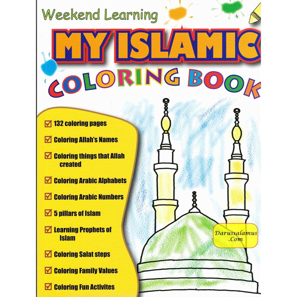 My Islamic Coloring Book (Weekend Learning Series) – DARUSSALAM US