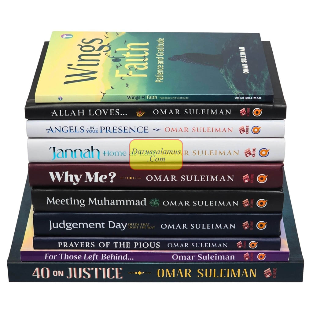 Omar Suleiman Books Collection Set (Set of 10 Books) – DARUSSALAM US