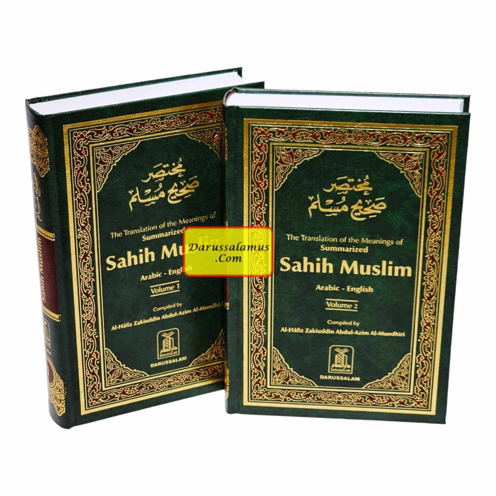 Summarized Sahih Muslim (2 Vol. Set) By Hafiz Zakiuddin – DARUSSALAM US